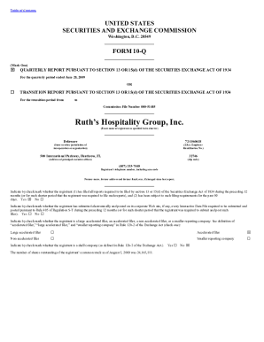 Fillable Online PDF Table of Contents UNITED STATES SECURITIES AND ...