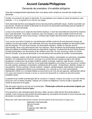 Fillable Online Dtail du formulaire - Service Canada Forms Fax Email ...