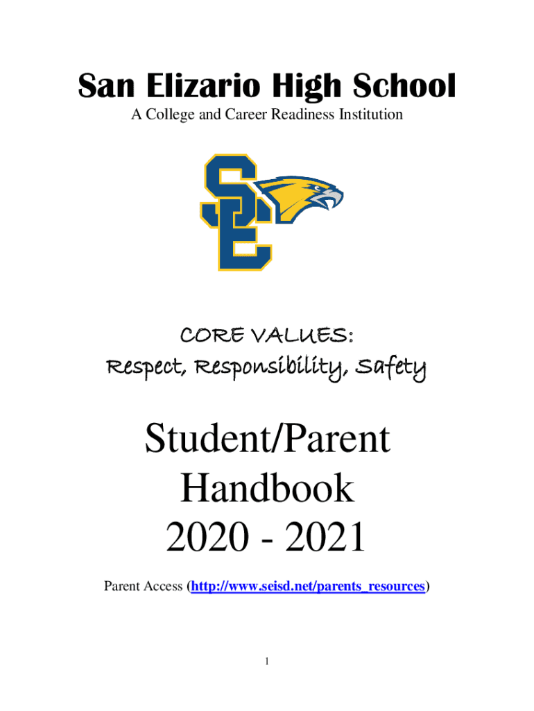 Fillable Online Our SEISD Family / Parents - San Elizario Independent ...