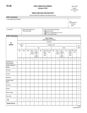 Fillable Online Fillable Online NOTICE TO FILERS OF FCC FORM 395 Fax ...
