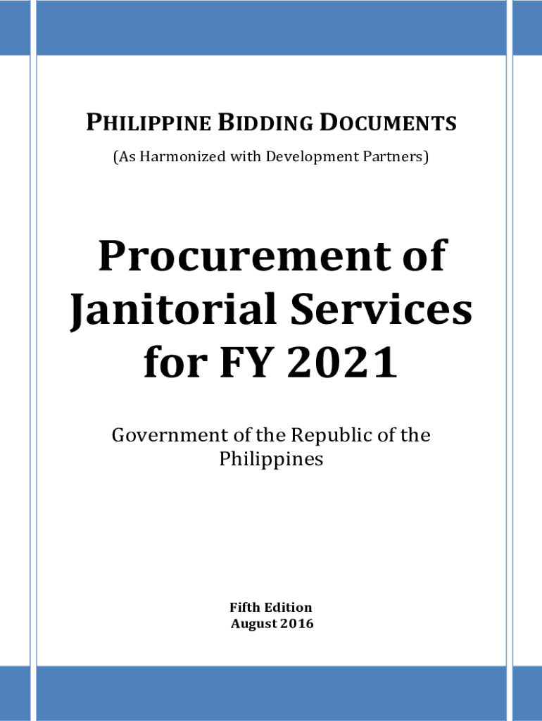 Fillable Online PHILIPPINE BIDDING DOCUMENTS - Governance ... Fax Email ...