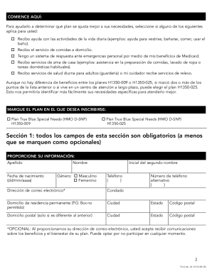 Fillable Online CMS40B - Solicitud de inscripcin en la Parte BCMS Fax ...
