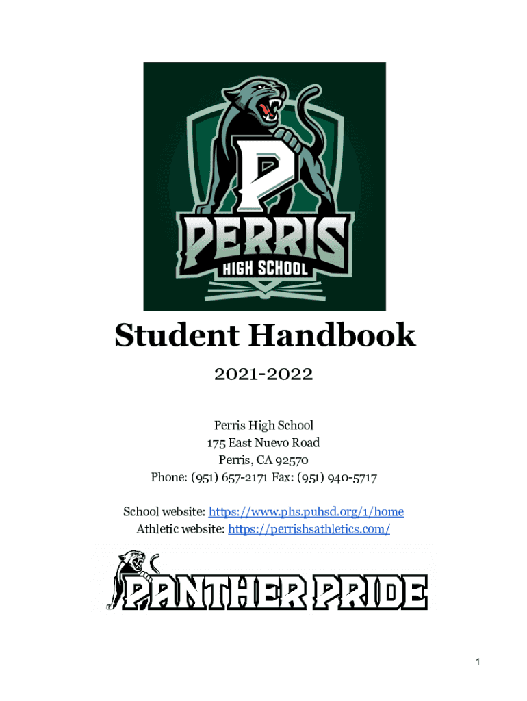 Fillable Online Home - Perris High School - Perris Union High School ...