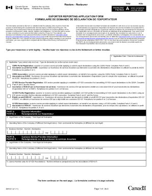 Fillable Online www.canadiancustoms.com publications forms-formCANADIAN ...
