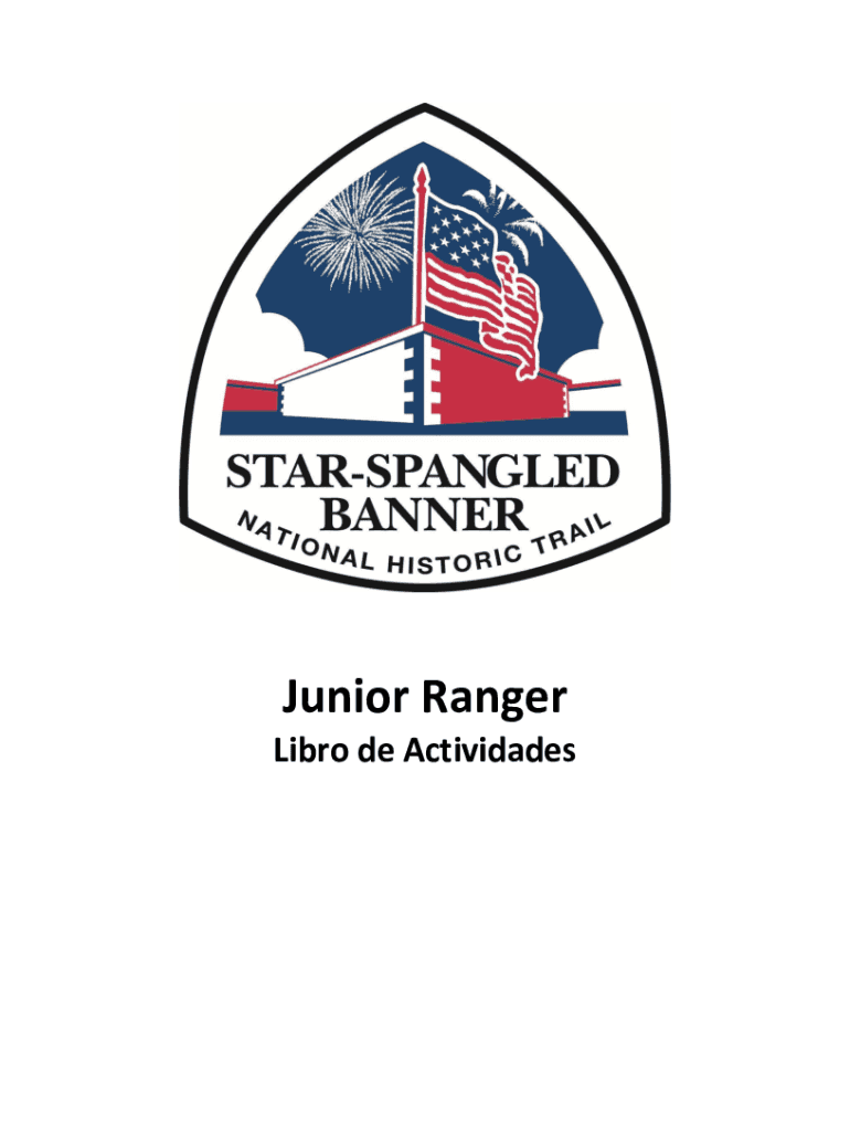 Fillable Online PDF Star-Spangled Banner National Historic Trail Junior ...