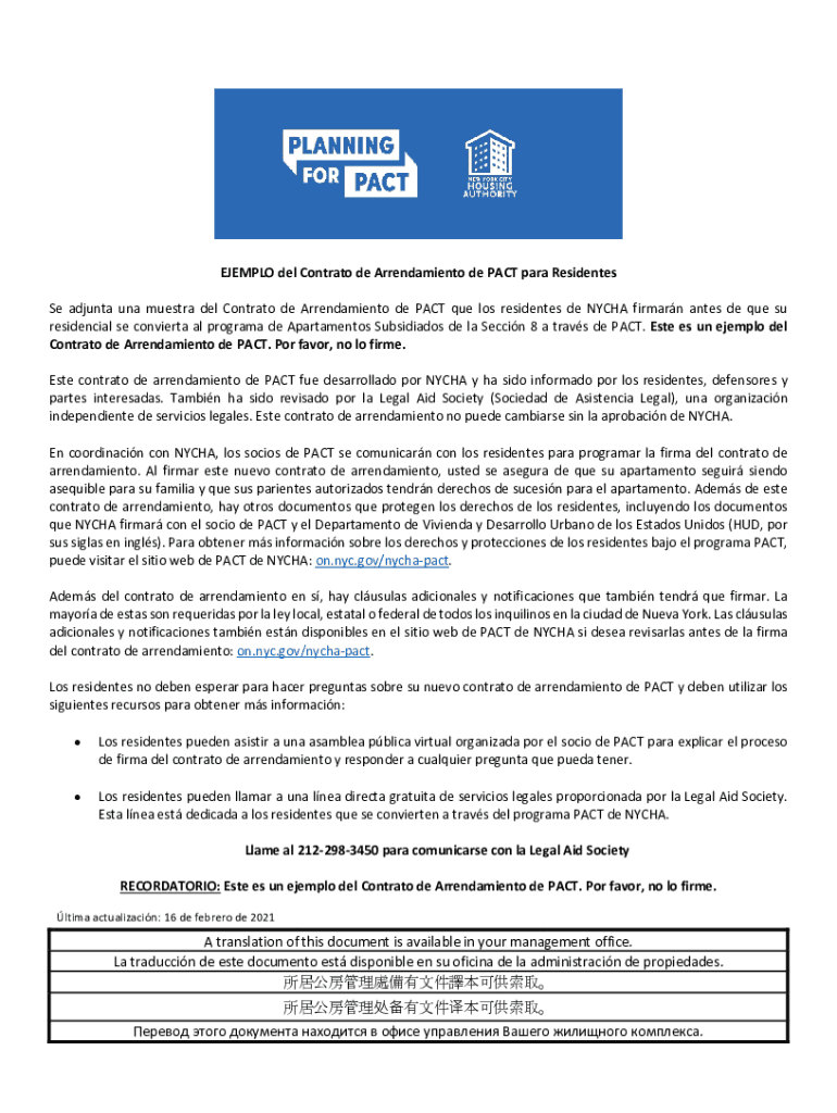 Fillable Online GRUPO DE TRABAJO DE LA NYCHA DE CHELSEA - NYC.gov Fax ...