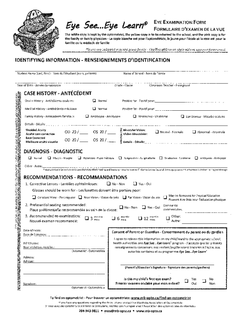 Fillable Online sbptsdstor.blob.core.windows.net sb365mediaEye SeeEye ...