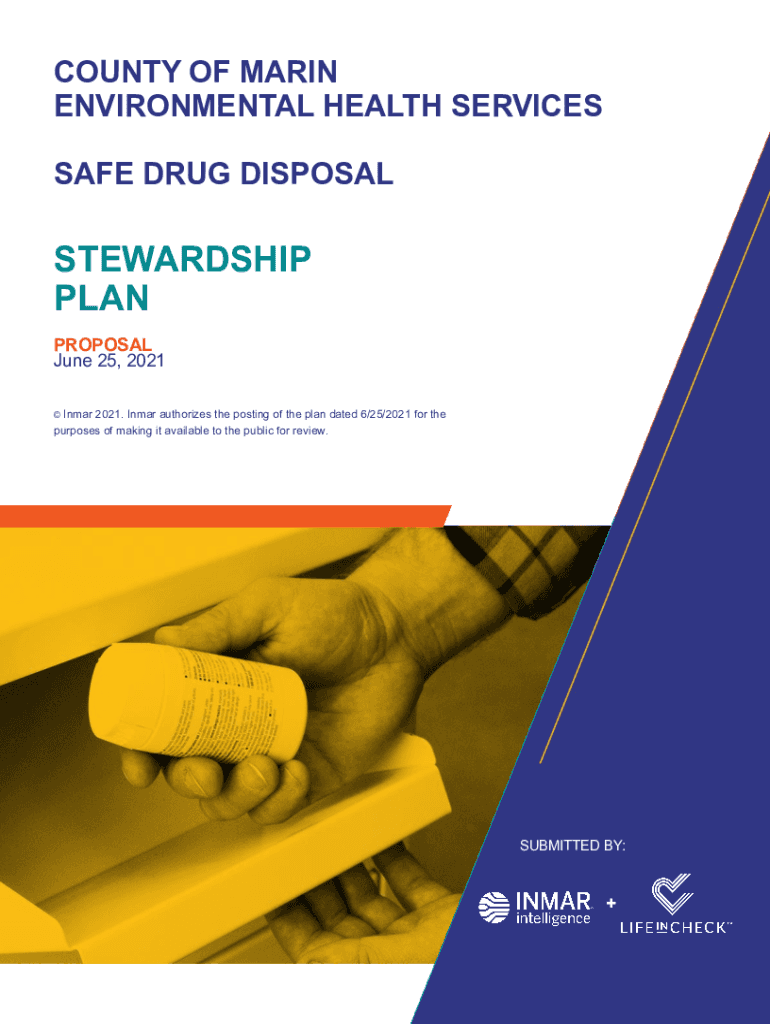 Fillable Online List of Inmar Safe Drug Disposal Stewardship Plan ...