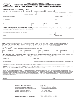 Fillable Online TREC Form 1-4, Application for Residential Service ...