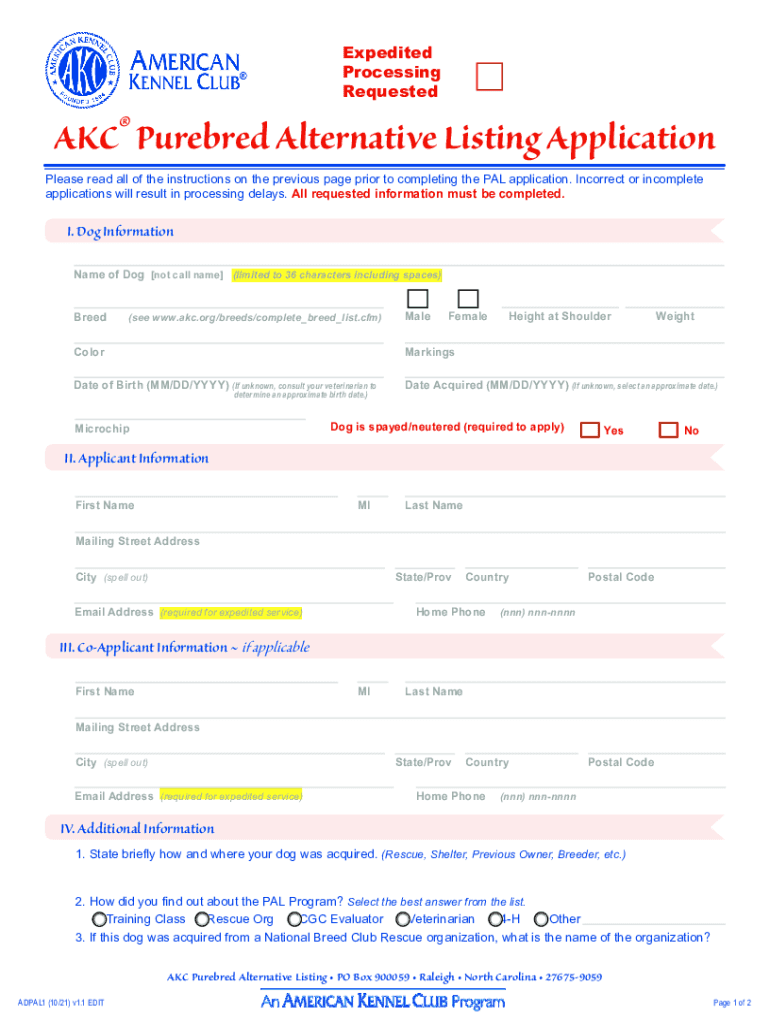 Fillable Online www.akc.org wp-content uploadsWhat you need to know ...