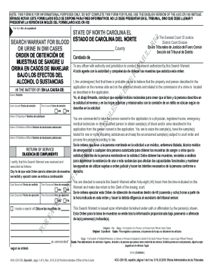 Fillable Online Forms North Carolina Judicial Branch - NCcourts Fax ...