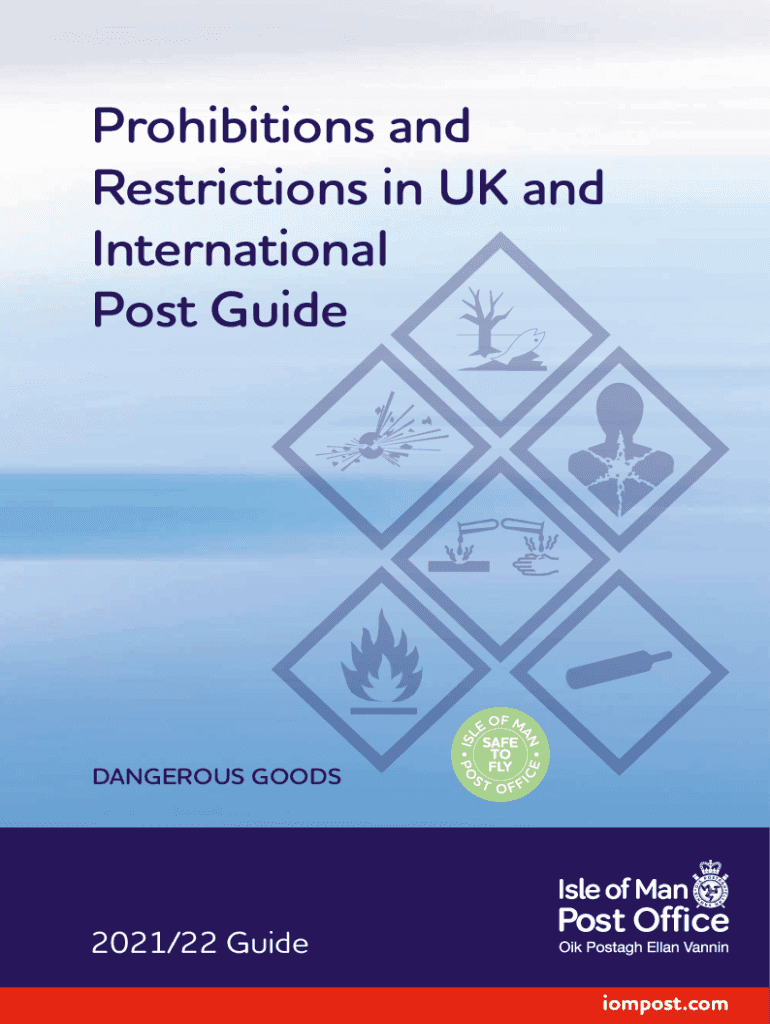 Fillable Online Prohibitions and Restrictions in UK and International ...