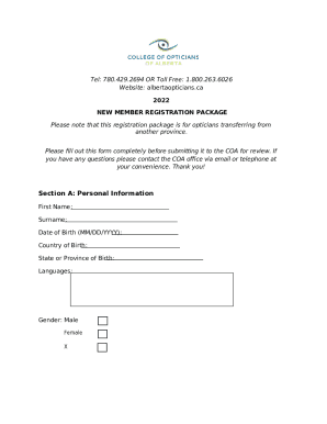 Registration and Renewal - Alberta College and Association ... Doc ...