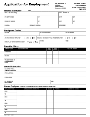 Fillable Online WORK HISTORY REPORT- Form SSA-3369-BK - Social ... Fax ...