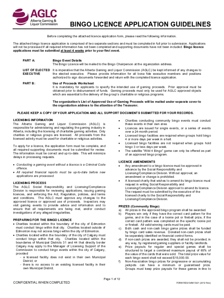 Fillable Online APPLICATION FOR BINGO LICENSE - Pa Department of State ...