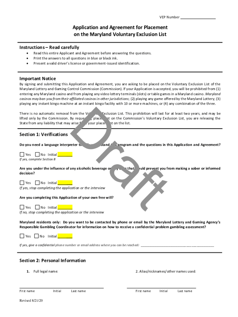 Fillable Online vep-application-sample.pdf - IN.gov Fax Email Print ...