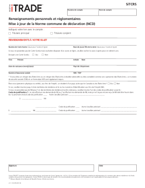 Fillable Online Formulaire d'Auto certification de la Rsidence fiscale ...