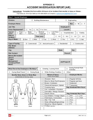 Fillable Online WORKERS' COMPENSATION CLAIM REPORTING PROCEDURE Fax ...