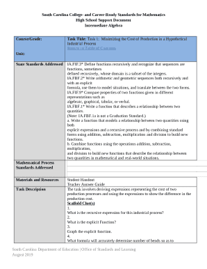 South Carolina College- and Career-Ready Standards for Mathematics ...