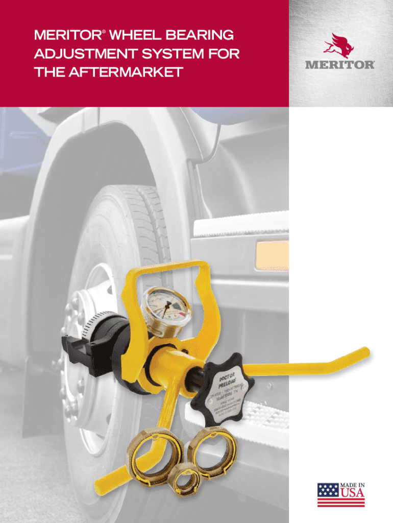 Fillable Online Doctor Preload Distributed by Meritor Named No. 1 Tool ...