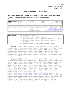 Fillable Online personnel reliability program (prp) questionnaire Fax Email Print - pdfFiller