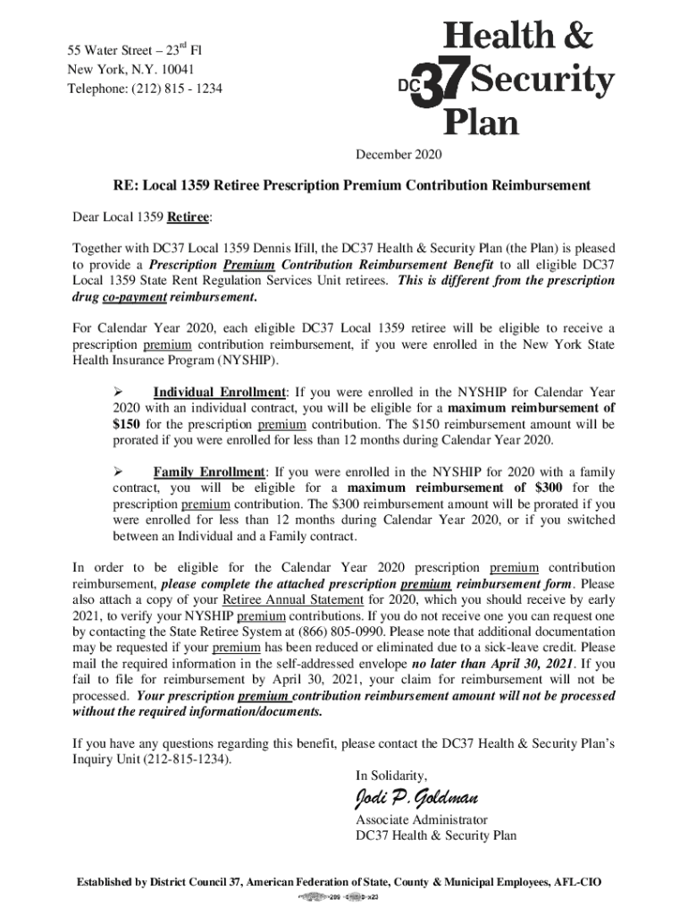 Fillable Online DC 37 Health and Security Plan Benefits: Dental ...