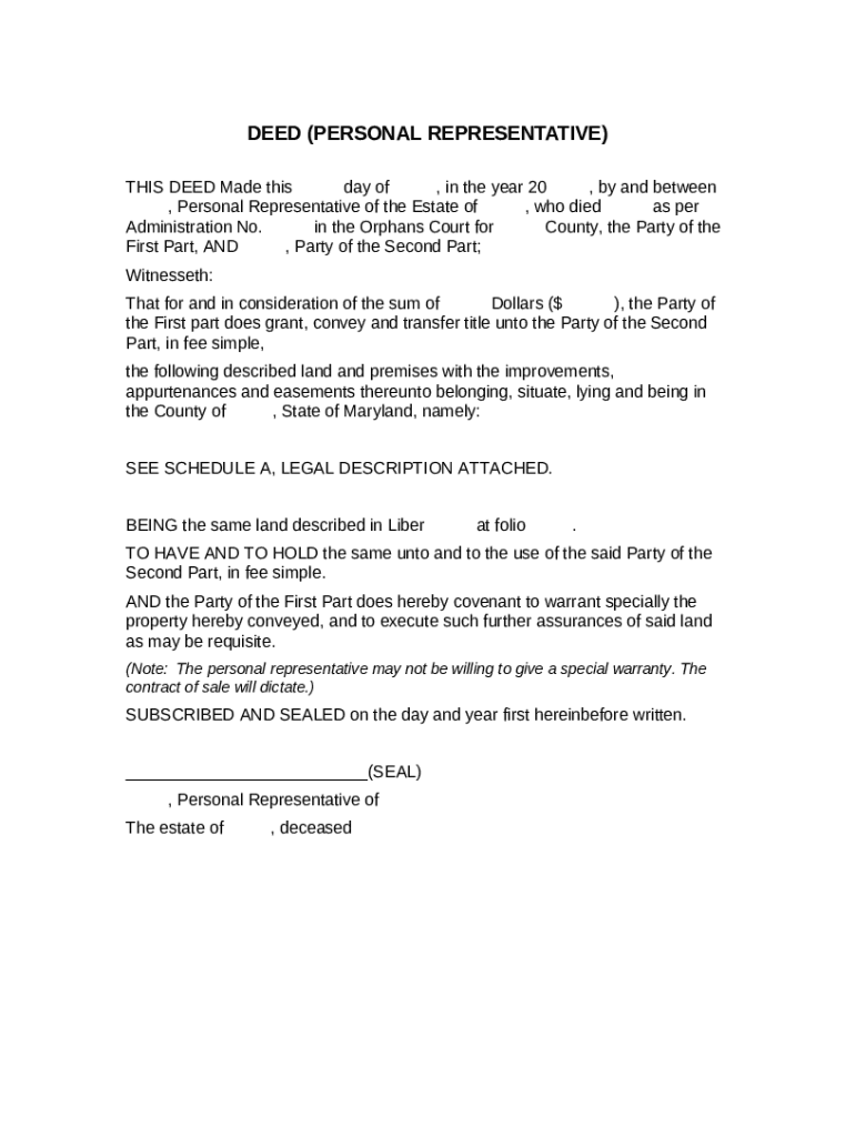 frascona.compersonal-representatives-deedWhat is a Personal ...