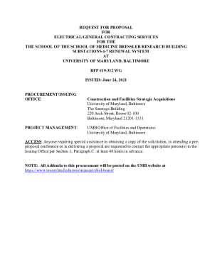 Fillable Online afcf umaryland UMB School of Medicine Bressler Research ...