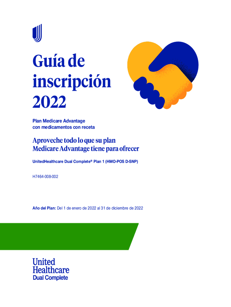 Fillable Online UnitedHealthcare Dual Complete Plan 1 (HMO-POS D-SNP ...