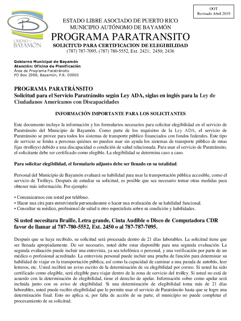Fillable Online Ley de la Carta de Derechos de la Persona de ...
