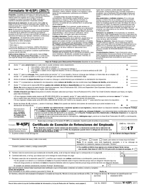 Fillable Online PDF 2020 Form W-4(SP) - IRS Fax Email Print - pdfFiller