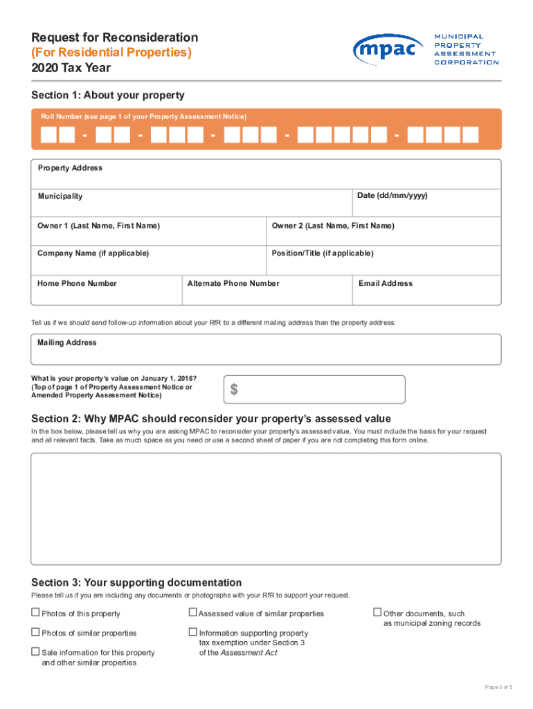 Fillable Online PDF What you need to know about filing a Request for Reconsideration ... Fax ...