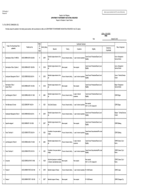Fillable Online PDF CS Form No. 9 To: CIVIL SERVICE COMMISSION (CSC ...