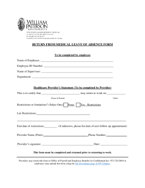 Fillable Online PDF instructions for use of request for leave of ...