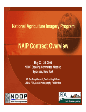 Fillable Online fsa usda 2006 NAIP OMB Standard Forms Fax Email Print ...