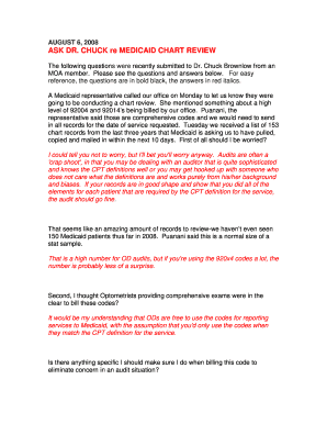 Fillable Online Medicaid Chart Reviewpdf Fax Email Print - pdfFiller