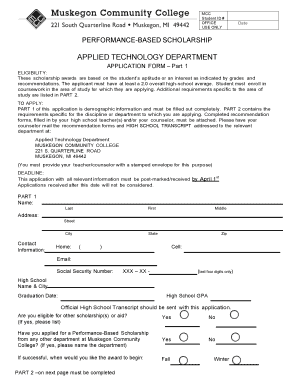 Fillable Online muskegoncc PBS Form Tech Deptdocx Fax Email Print ...