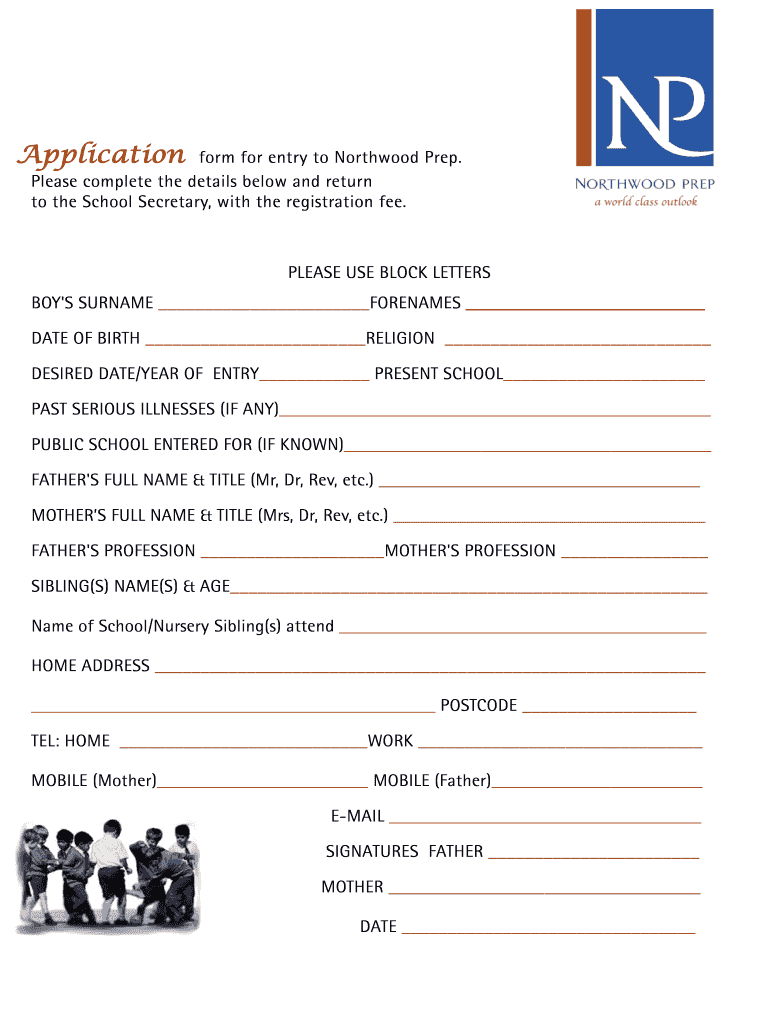 Fillable Online Application form to be completed on line - Fax Email Print - pdfFiller