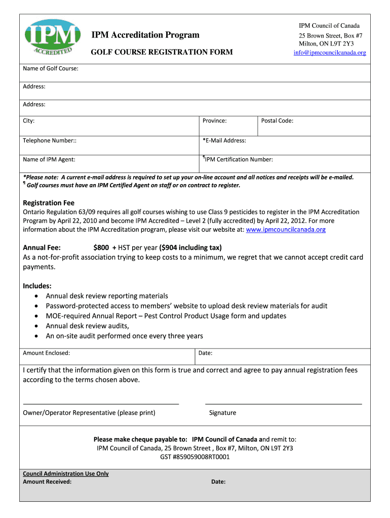 Fillable Online Public Works Annual Registration Form 2013doc Fax Email ...