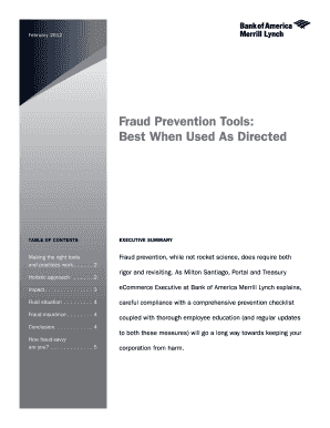 Fillable Online Fraud Prevention Tools best When Used As Directed Fax ...