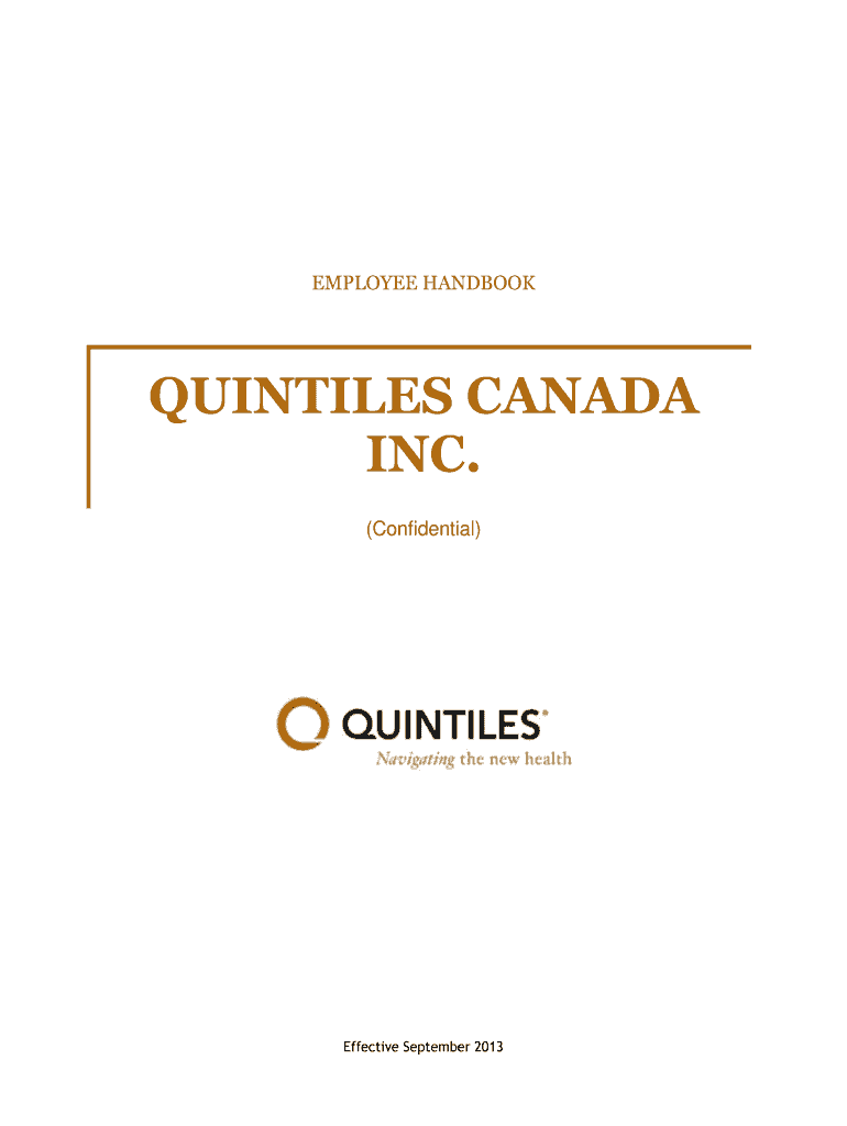 Fillable Online QUINTILES CANADA Fax Email Print - pdfFiller
