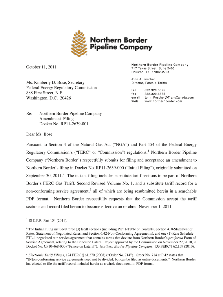 Fillable Online Rover Pipeline LLC; Notice of Application - Federal Register Fax Email Print ...
