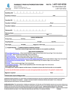 Fillable Online medicaid ms Prior Authorization Form - Mississippi ...