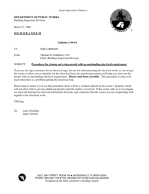 Fillable Online DEPARTMENT OF PUBLIC WORKS Building Inspection Fax ...