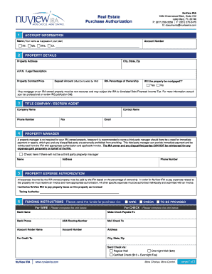 Fillable Online Form Letters4 - NuView IRA - self-directed IRA Fax ...