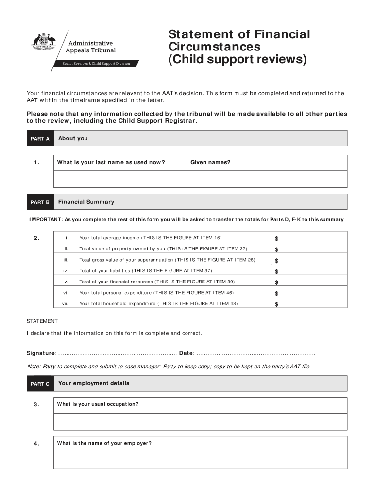 Fillable Online ssat gov Child support reviews PDF, 429KB Fax Email ...