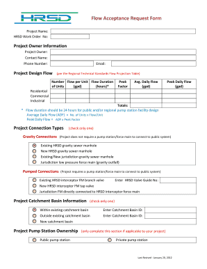 Fillable Online Flow Acceptance Request Form Fax Email Print - pdfFiller