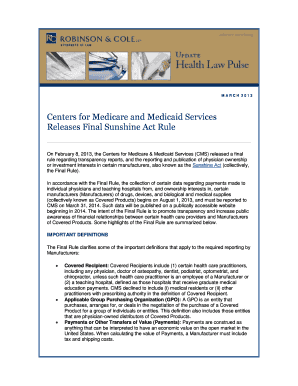 Fillable Online Releases Final Sunshine Act Rule Fax Email Print ...