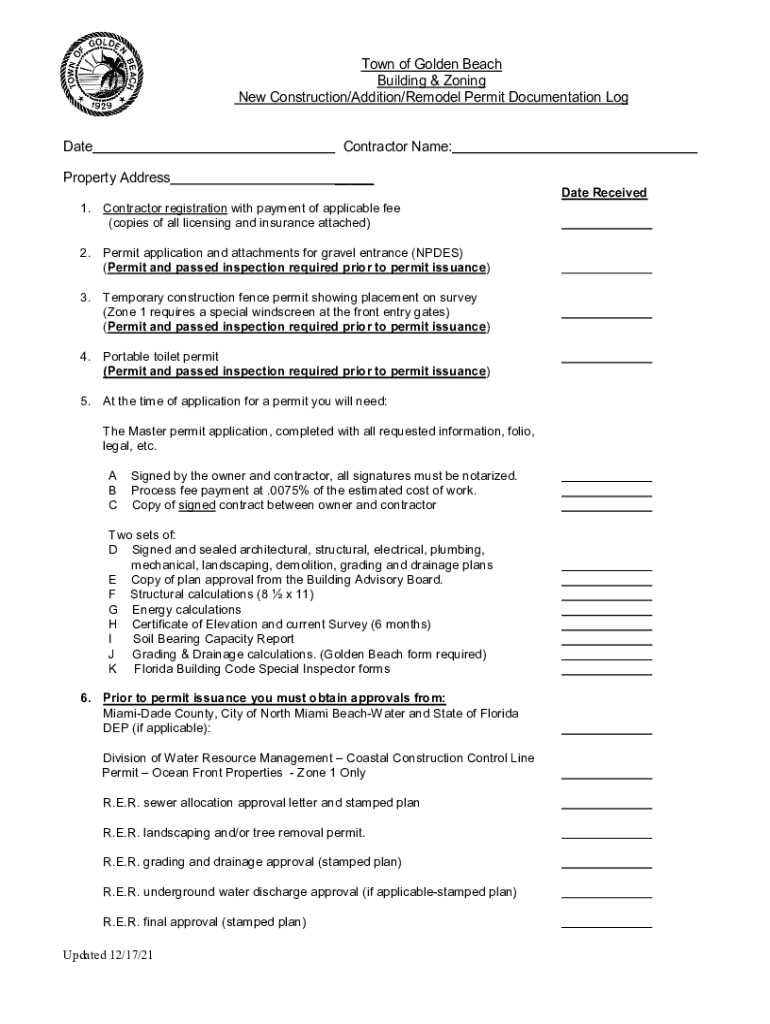 Fillable Online Fillable Online New Construction/Addition/Remodel ...