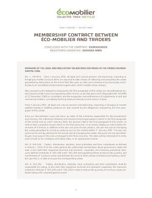 Fillable Online 4 Free Contract Between Two Companies Templates - Word ...